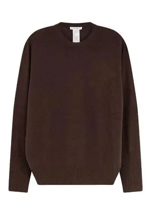 THE ROW Odelle Cashmere Sweater - Brown