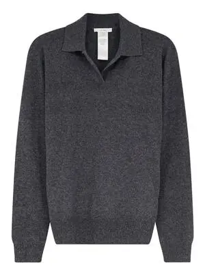 THE ROW The Row Oashi Cashmere Sweater Grey