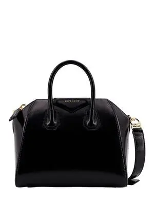 Givenchy Antigona Mini Leather Crossbody Bag - Black
