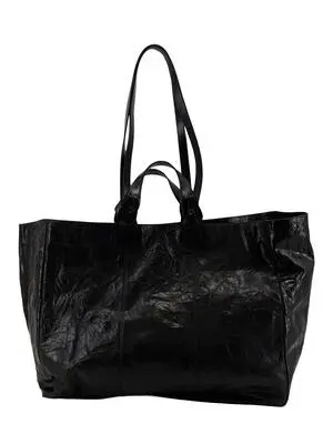 IBELIV Wild Raffia Shoulder Bag - Black