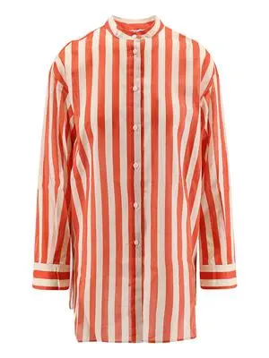 ERES Duetto Cotton Shirt - Orange