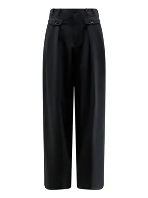 Closed Wenda Wool Blend Trousers - Black