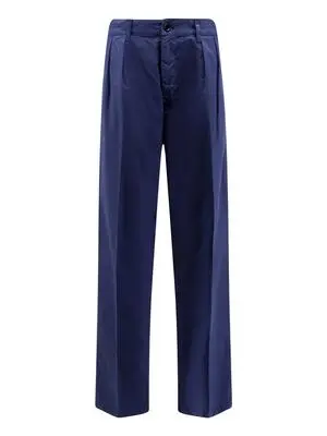 Aspesi Cotton Trousers - Blue