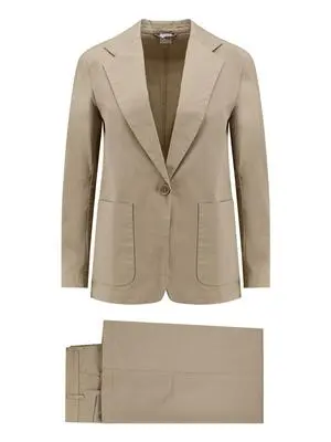 Aspesi Stretch Cotton Suit - Beige