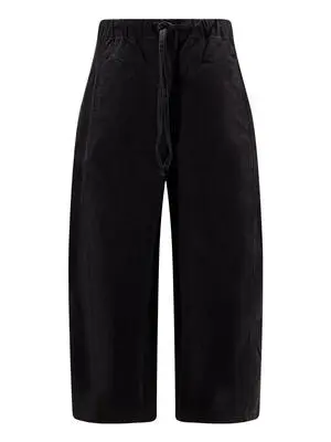 ENTIRE STUDIOS Loft Cotton Trousers - Black