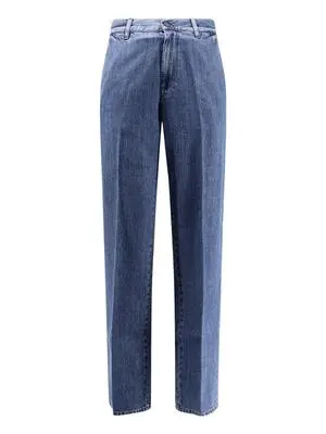 LARDINI Etienne Cotton And Lyocell Jeans - Blue