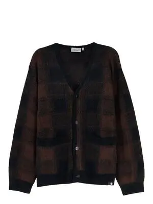 Carhartt Work In Progress Everson Alpaca Blend Cardigan - Black