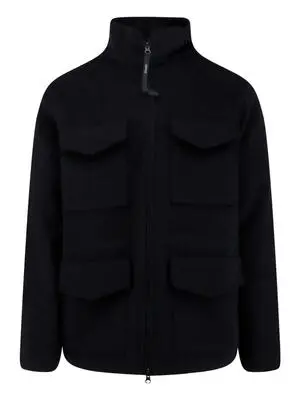 Aspesi Nelson Wool Coat - Blue