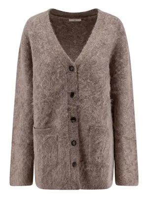 R2W Alpaca Blend Cardigan - Beige