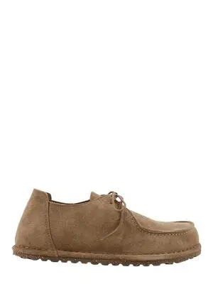 BIRKENSTOCK Suede Lace-up Shoes - Grey