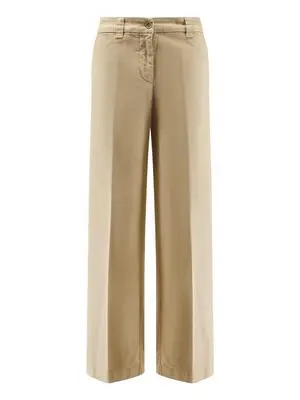 Aspesi Cotton Trousers - Green
