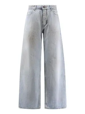 Balenciaga Distressed Jeans - Blue