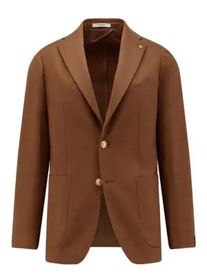Tagliatore Montecarlo Camel Blazer - Brown