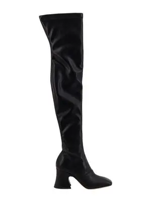 Chloé Janis Over The Knee Leather Boots - Black