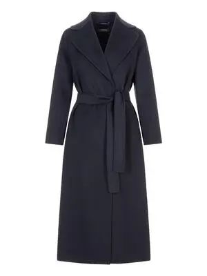 Max Mara Virgin Wool Coat - Blue