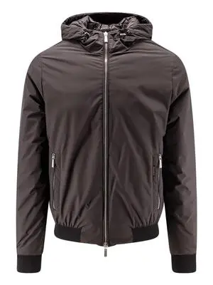 MOORER Oniro-stp Waterproof Technical Fabric Jacket - Brown