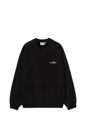 Carhartt Work In Progress Wip Cotton Sweatshirt - Black
