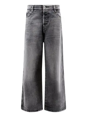 NUMERI 123456789 Denim Trousers - Grey