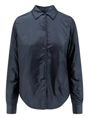Aspesi Glue Nylon Shirt Jacket - Blue