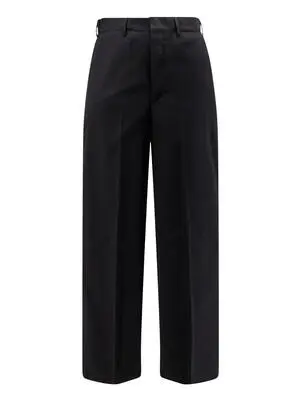 PT TORINO Cotton Trousers - Black