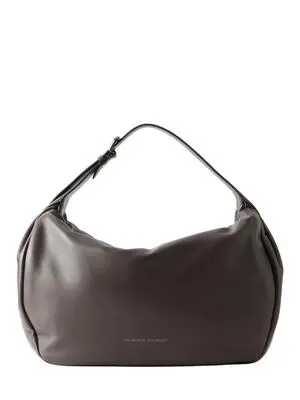 Brunello Cucinelli Leather Shoulder Bag - Black