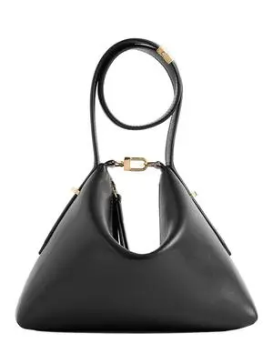 TOTEME Bevel Leather Wristlet - Black