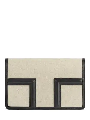 TOTEME T-flap Envelope - Ecru