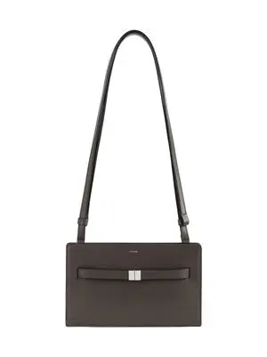 TOTEME Belted Leather Crossbody - Bark