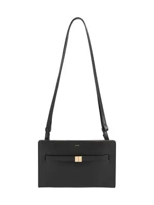 TOTEME Belted Leather Crossbody - Black