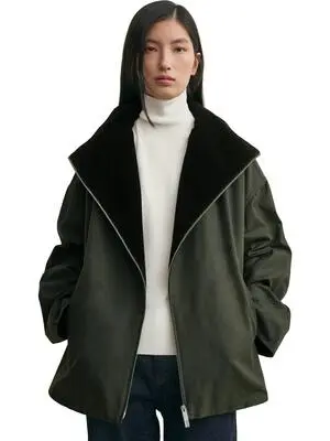 TOTEME Zipped Country Jacket - Forest