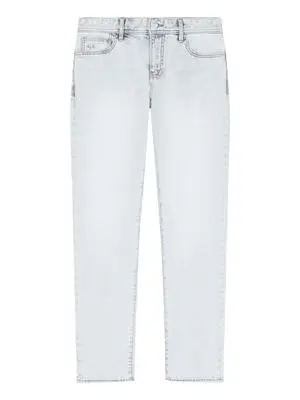 Armani Exchange Super Skinny Jeans In Authentic Comfort Denim - Blue
