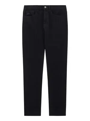 Armani Exchange Slim-fit Stretch Denim Jeans - Black