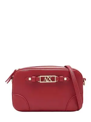 Armani Exchange Camera Case Cross-body Bag - Red