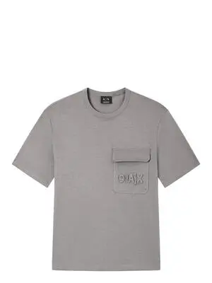 Armani Exchange Regular Fit Cotton T-shirt - Grey
