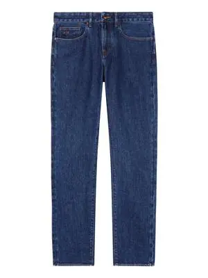 Armani Exchange Skinny Jeans In Faded Stretch Denim - Blue