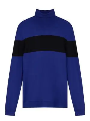 Armani Exchange Pullover Viscose Blend - Blue