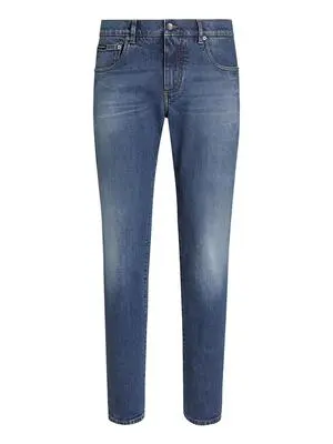 Dolce & Gabbana Denim Trousers Denim Multi-colored - Multicolor