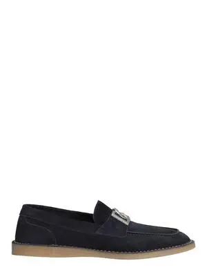 Dolce & Gabbana Suede Loafers Driver Shoes And Loafers - Blue