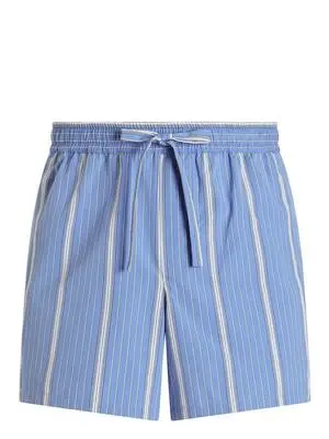Dolce & Gabbana Striped Poplin Bermuda Shorts Pants And Shorts Multi-colored - Multicolor