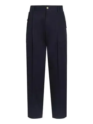 Dolce & Gabbana Cotton Trousers Pants And Shorts - Blue