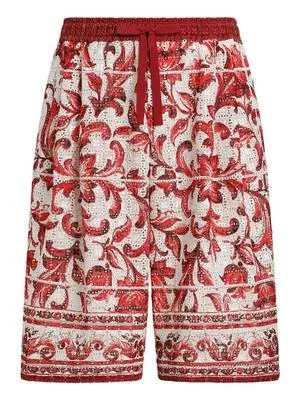 Dolce & Gabbana Dolce & Gabbana Tailored Bermuda Shorts Multicolor