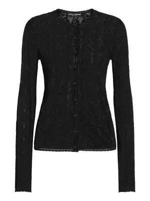 Dolce & Gabbana Lace Cardigan Sweaters And Cardigans - Black