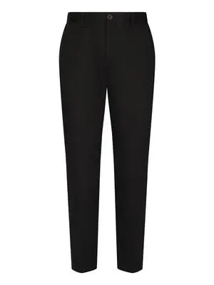 Dolce & Gabbana Tailored Linen Trousers - Blue