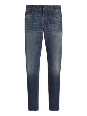 Dolce & Gabbana Denim Trousers - Multicolor