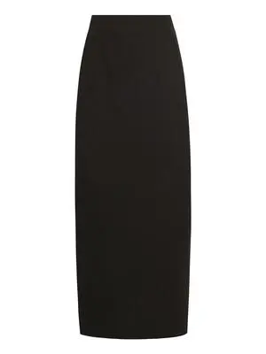 Dolce & Gabbana Virgin Wool Pencil Skirt Skirts - Black