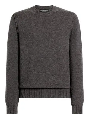 Dolce & Gabbana Virgin Wool Pullover - Grey