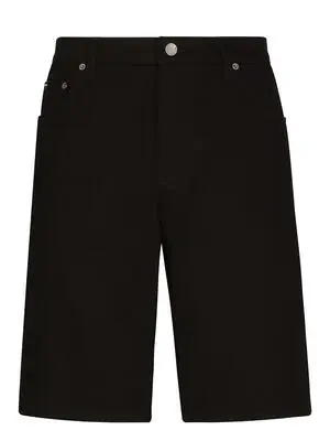 Dolce & Gabbana Cotton Denim Shorts - Multicolor