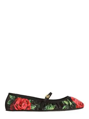 Dolce & Gabbana Lace Ballerina Flats - Multicolor