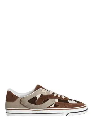 Dolce & Gabbana Printed Pony Low Top Sneakers - Multicolor