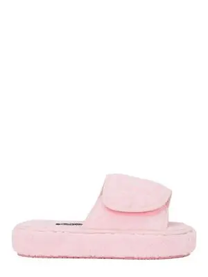 Dolce & Gabbana Terry Cotton Platform Slip-ons - Multicolor